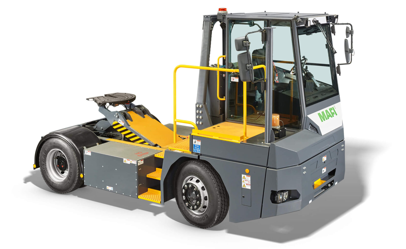MAFI T230e Environmentally Friendly Electric Terminal Tractor - Wajax ...
