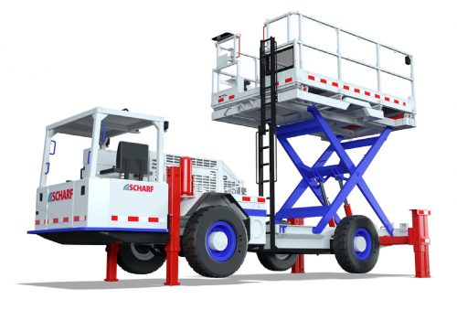 RDH-SCHARF LiftMaster – Diesel & Battery Electric Scissor Lifts for ...