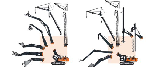 KTEG (Hitachi) - MultiCarrier Excavators - Wajax